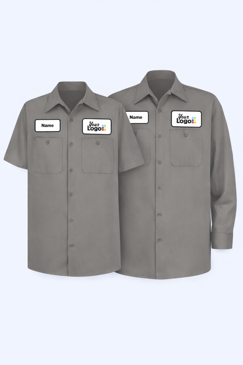 Custom Cotton Work Shirt – WearForm.com