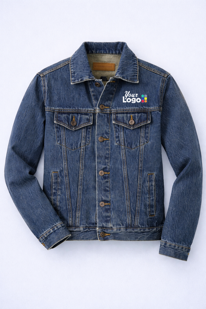 Custom Denim Jackets with Logo | Personalized & Embroidered Jean ...