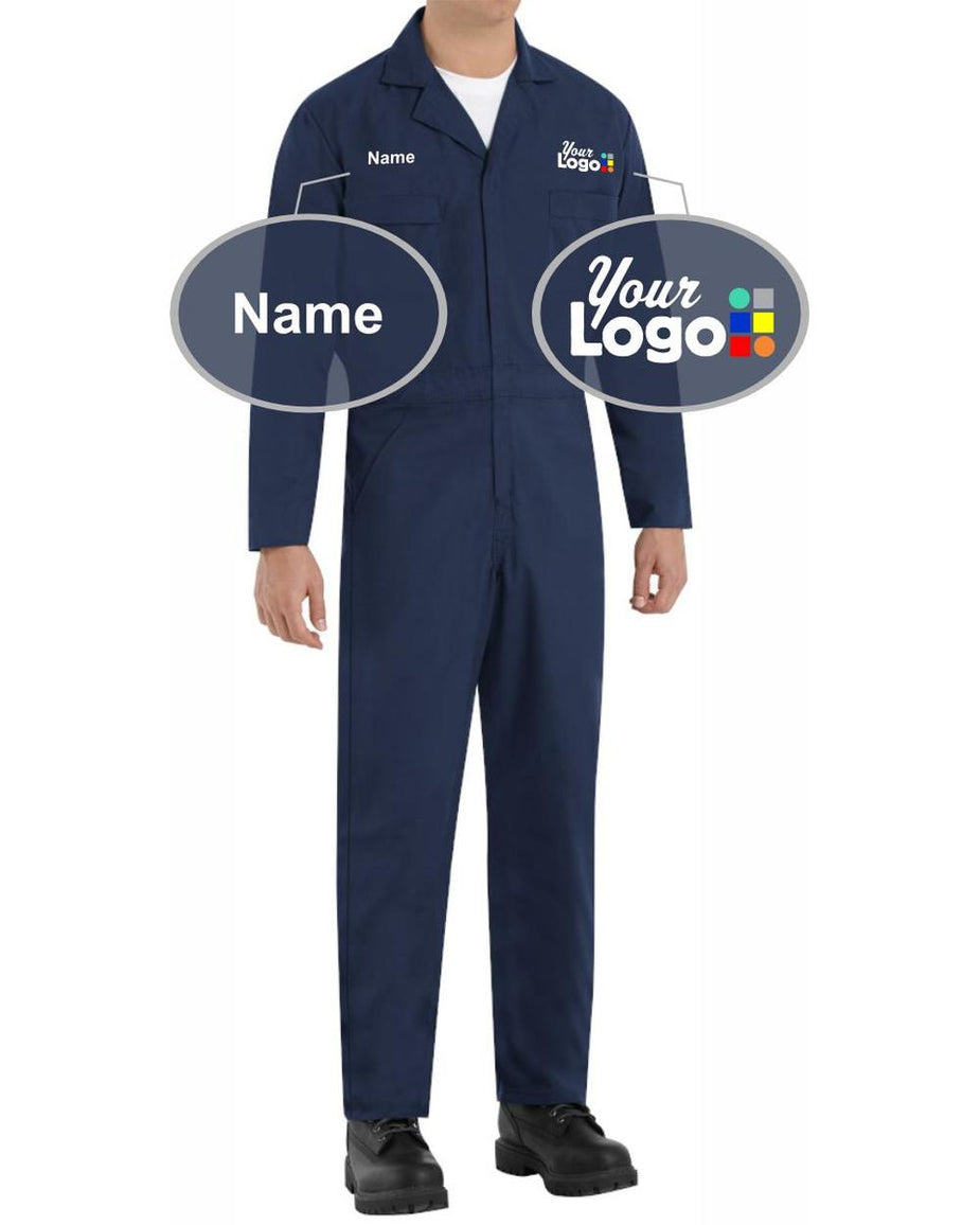 Custom Coveralls | Personalized & Embroidered Work Coveralls with Logo ...