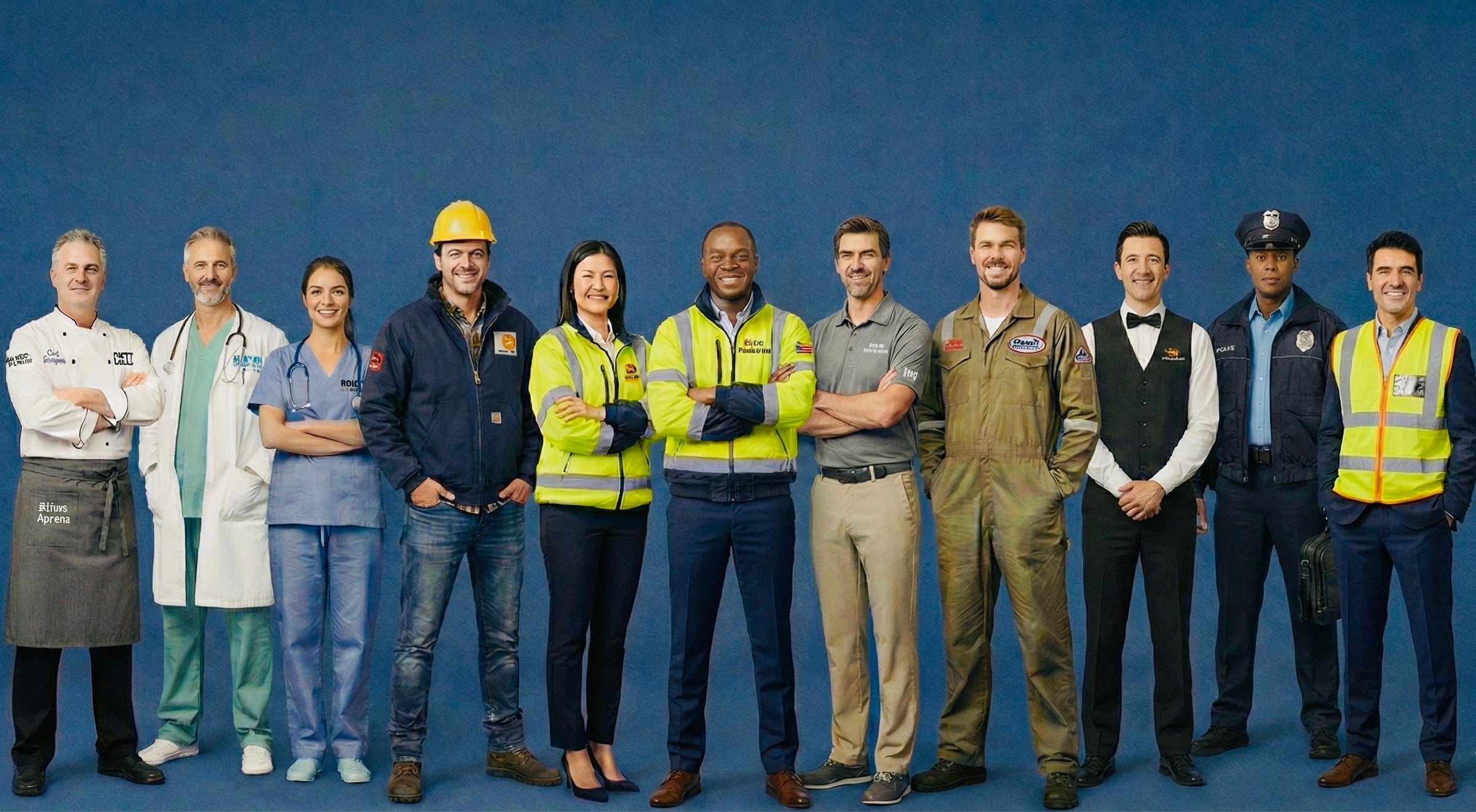 Custom Work Uniforms with Logo | Free Shipping & No Set-up Charge ...