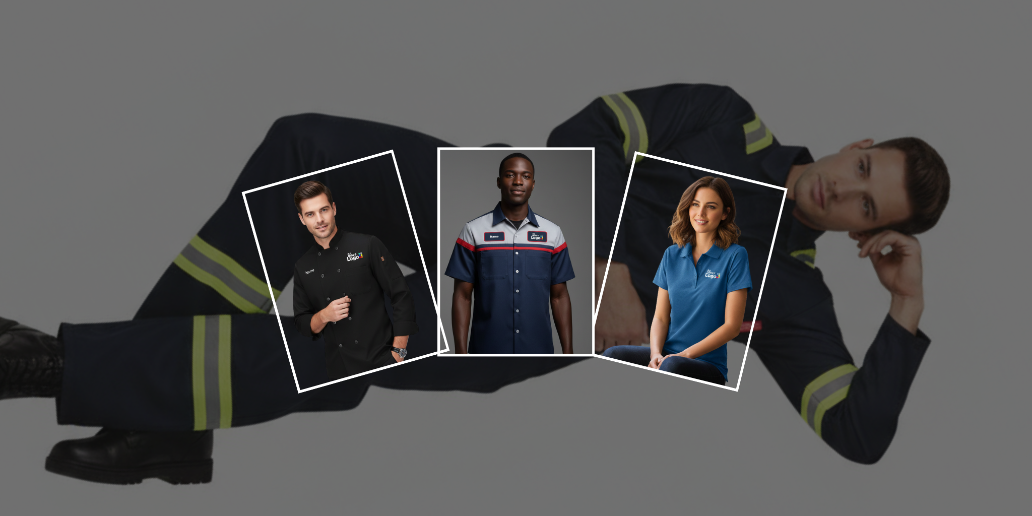 Custom Work Uniforms with Logo | Free Shipping & No Set-up Charge ...